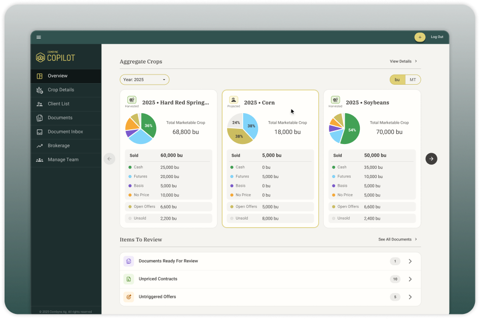 Combyne Ag - Keep Track of Every Bushe